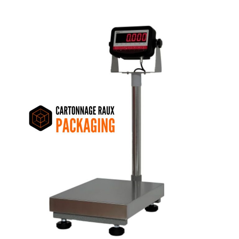 Balance plateforme TSX - 60kg | Cartonnage Raux Packaging