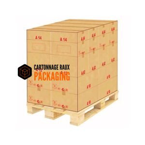 Caisse Galia A16 ECT - 300x200x125mm - simple cannelure | Cartonnage ...