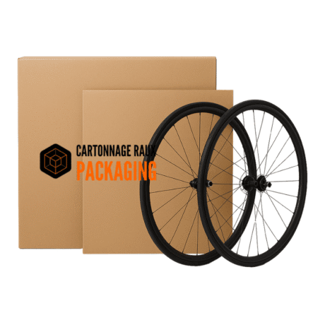 Carton de transport pour roue de vélo - 72x30x72 cm | Cartonnage Raux ...
