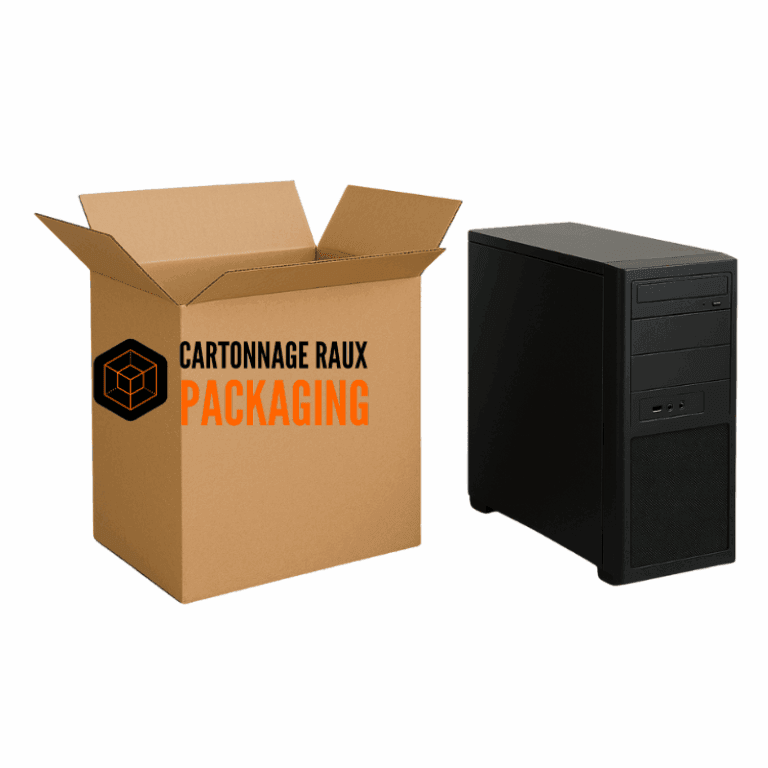 Carton d'emballage pour ordinateur fixe ou PC portable | Cartonnage ...